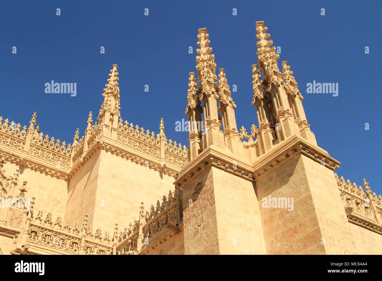 Spires of the Cathedral of Granada, Andalusia, Spain Stock Photo - Alamy