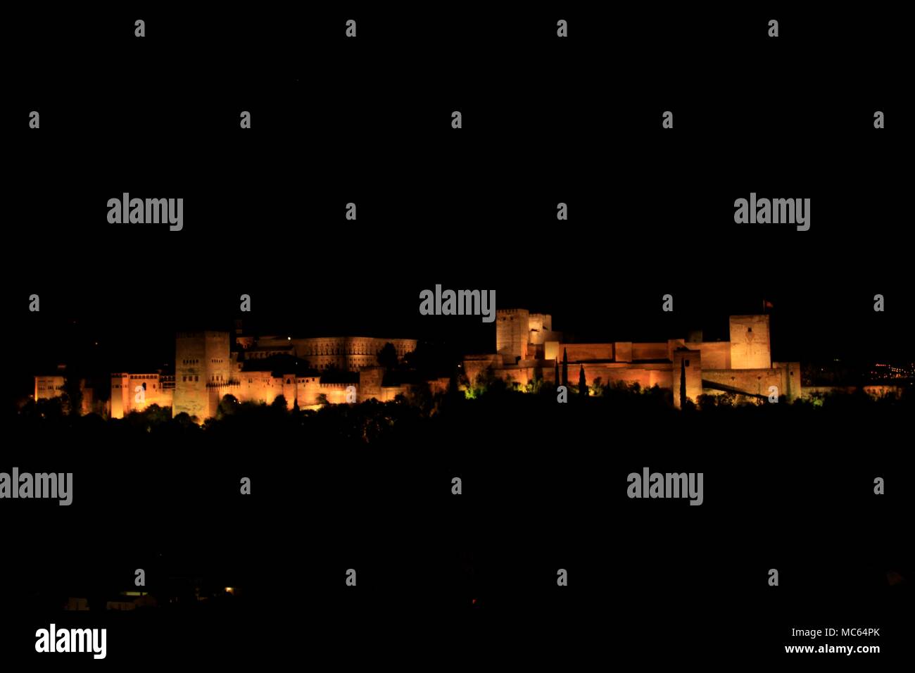 Night granada hi-res stock photography and images - Alamy