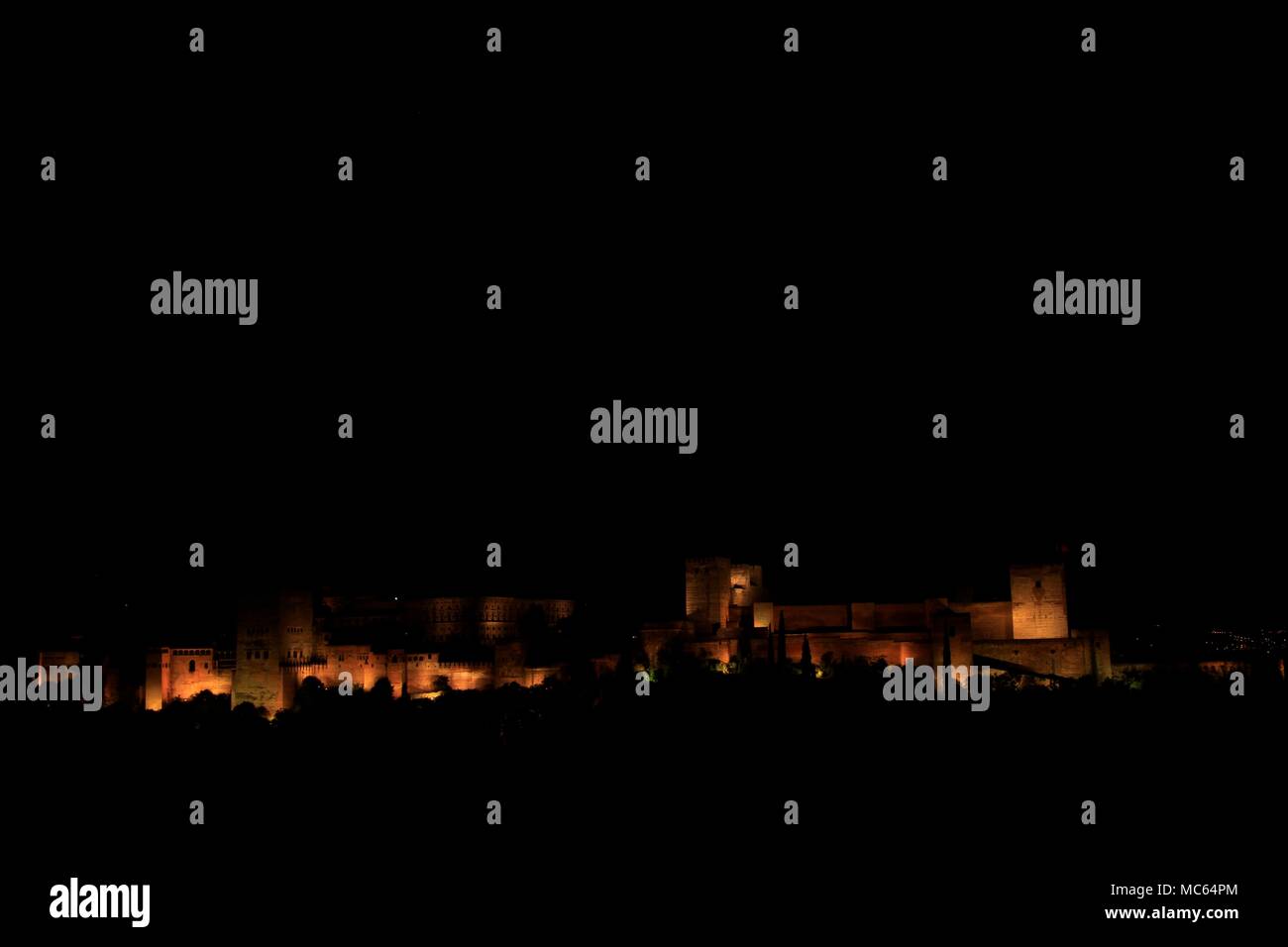 Night granada hi-res stock photography and images - Alamy