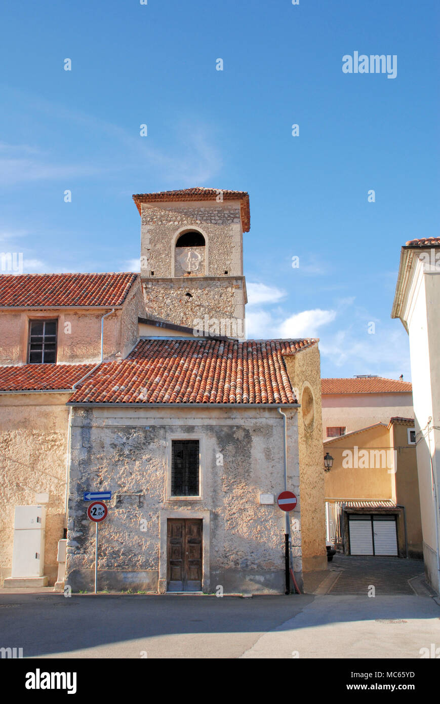 Urban landscape in Teggiano, South Italy Stock Photo - Alamy