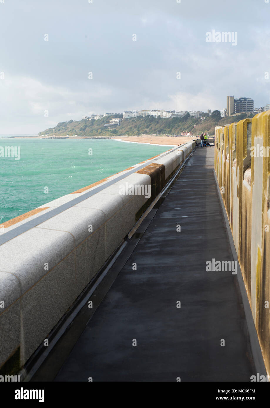 Folkestone Harbour Arm Stock Photo - Alamy