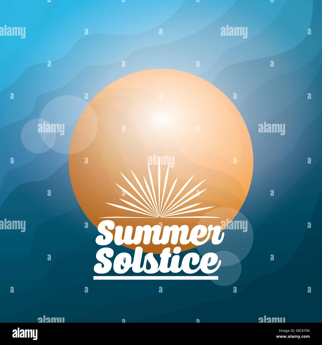 Summer solstice party Stock Vector Images - Alamy