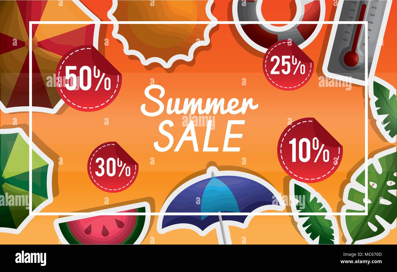 season summer image Stock Vector Image & Art - Alamy