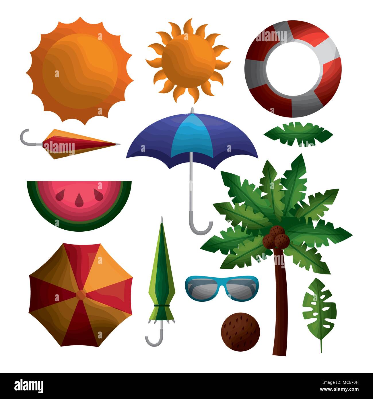 season summer image Stock Vector Image & Art - Alamy