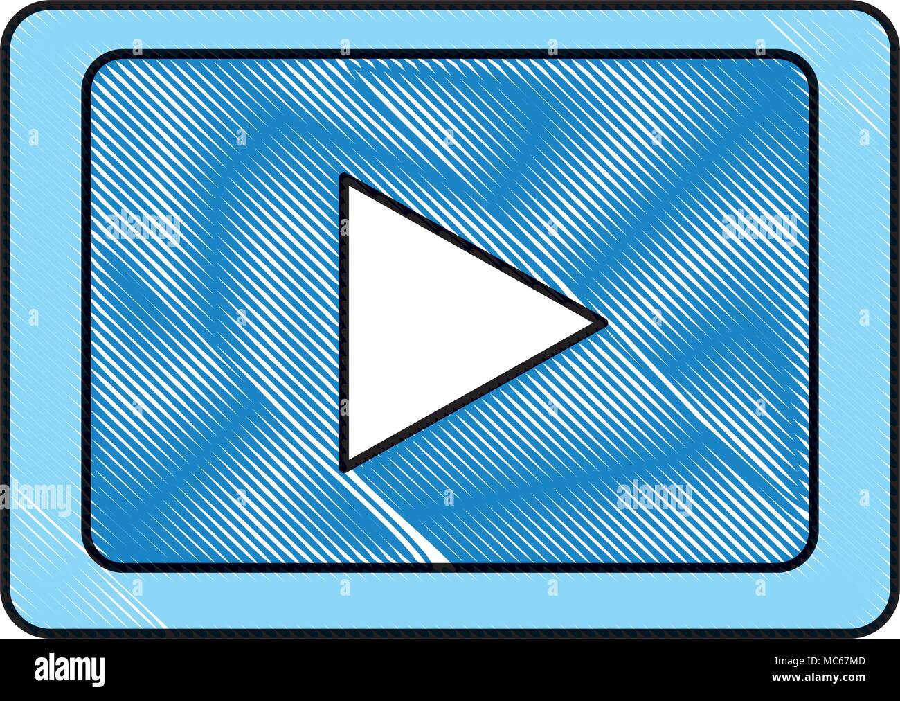 button video player digital image Stock Vector Image & Art - Alamy