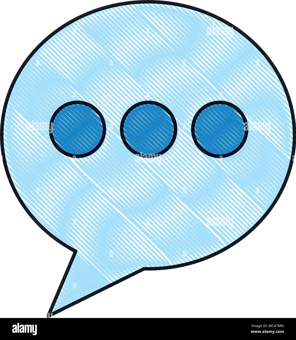 round speech bubble talk social media Stock Vector Image & Art - Alamy