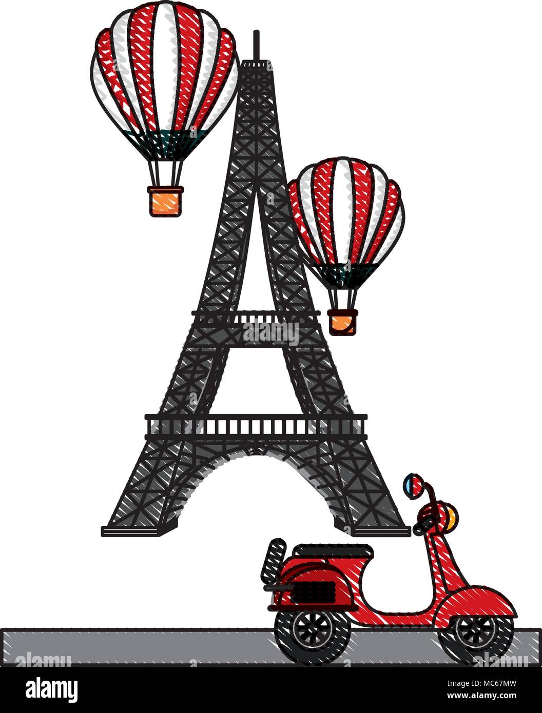 Eiffel toy Stock Vector Images - Alamy