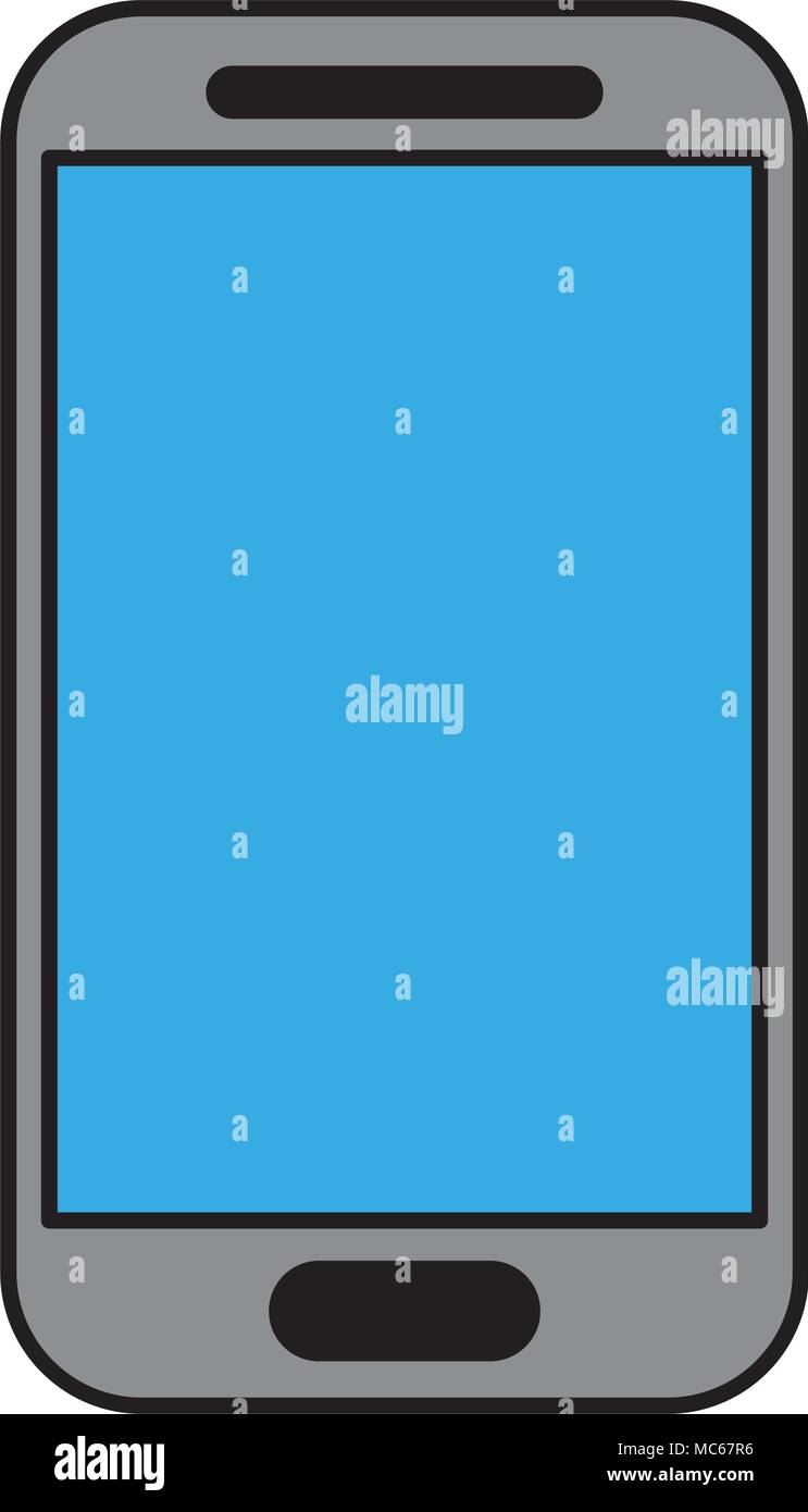 smartphone device digital display wireless Stock Vector Image & Art - Alamy