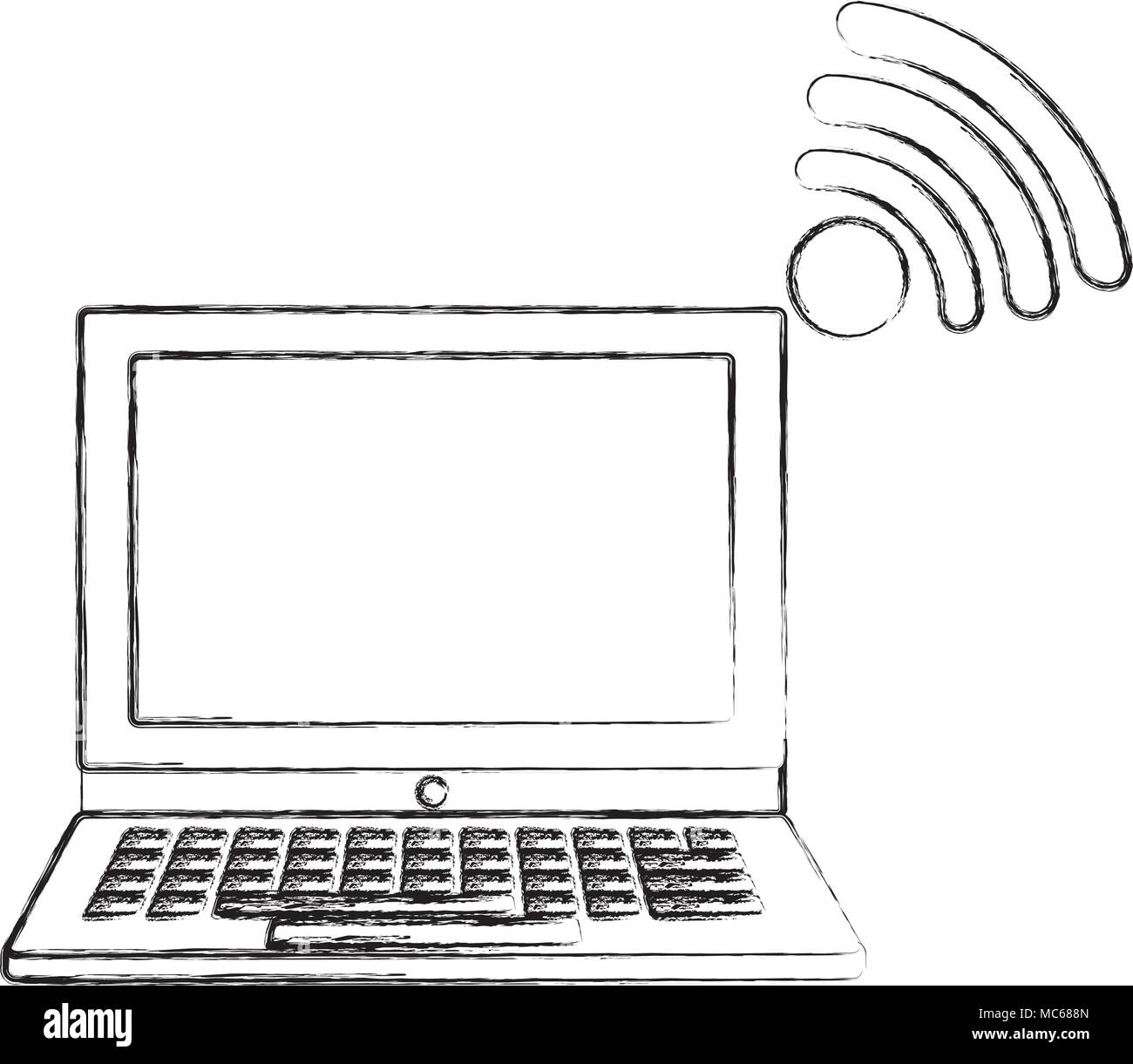 Signal desktop Stock Vector Images - Alamy