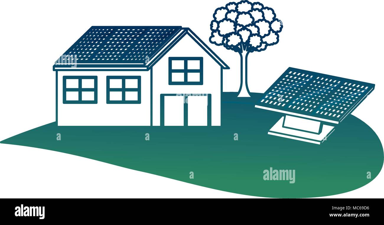 Color image solar energy Cut Out Stock Images & Pictures - Alamy