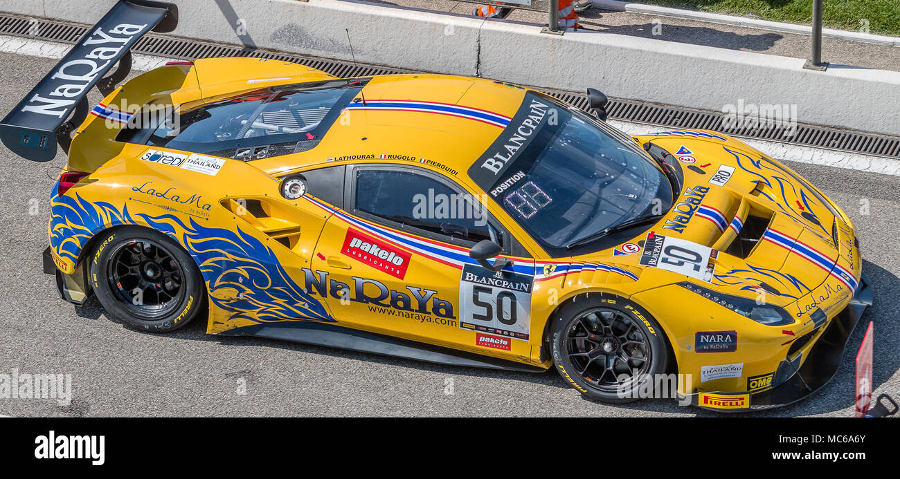 GT car preparing for competition Stock Photo - Alamy