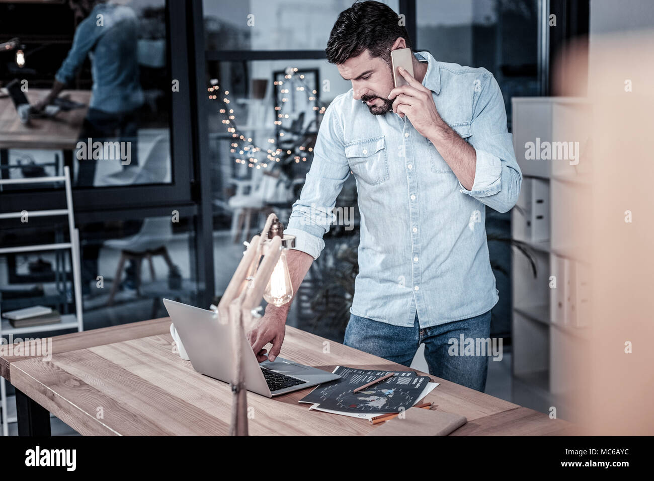 Professional busy man entrepreneur boss hi-res stock photography and ...