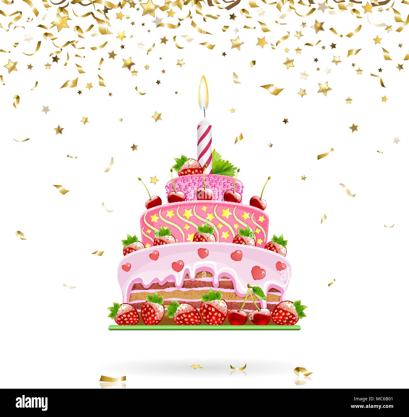 Pie cookie Stock Vector Images - Alamy