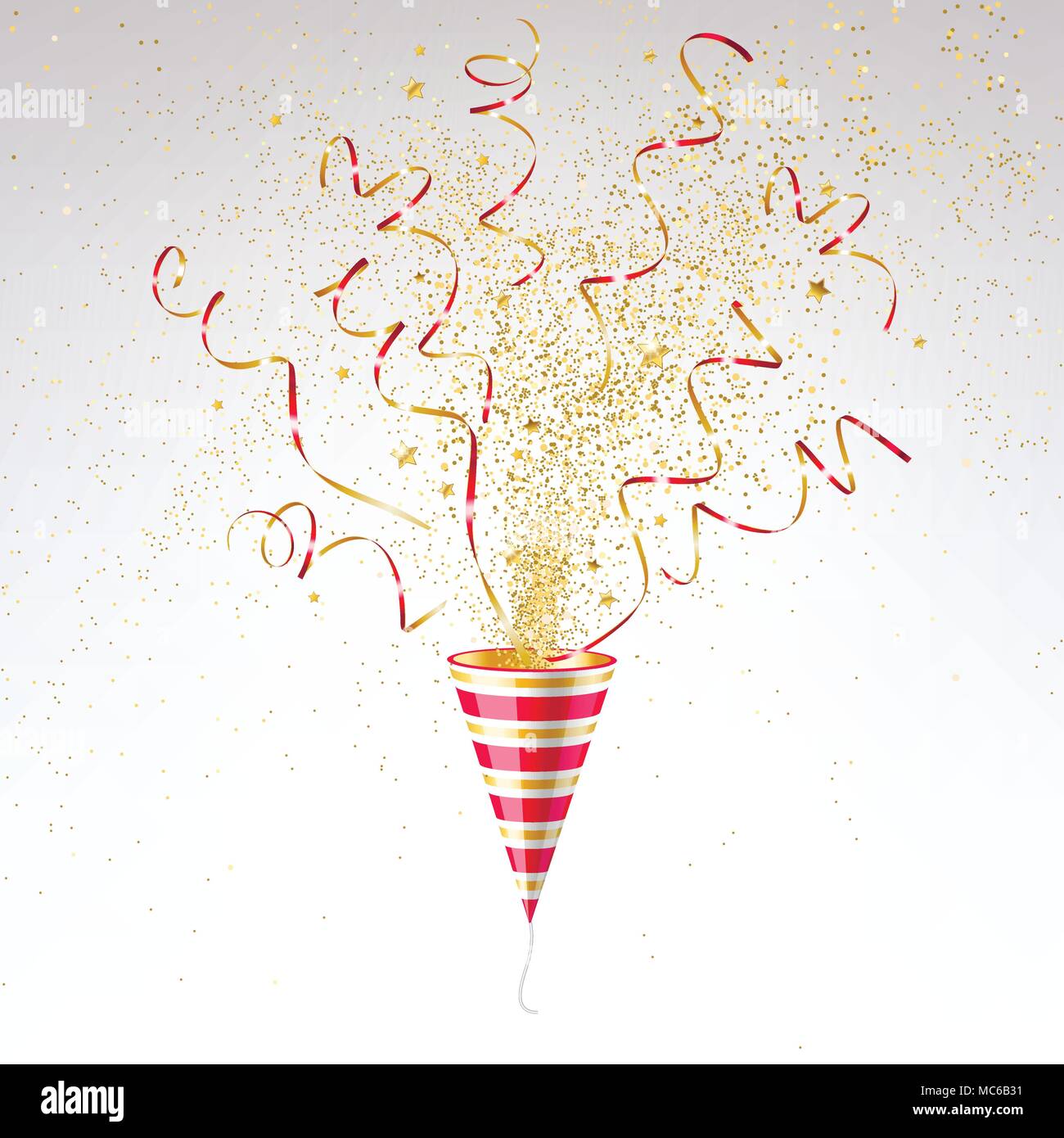 Party popper Stock Vector Images - Alamy