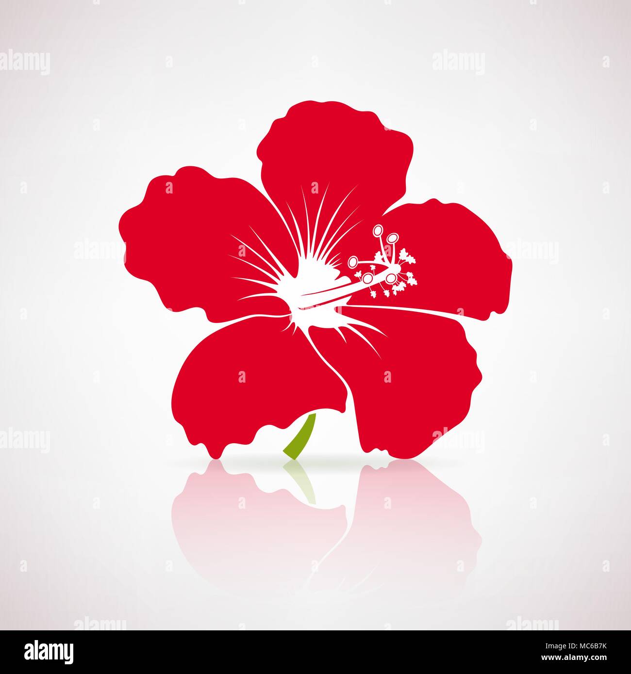 Hibiscus cartoon Stock Vector Images - Alamy
