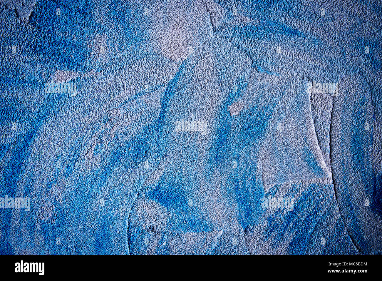 Blue colored wall decorative structure background with high contrast ...