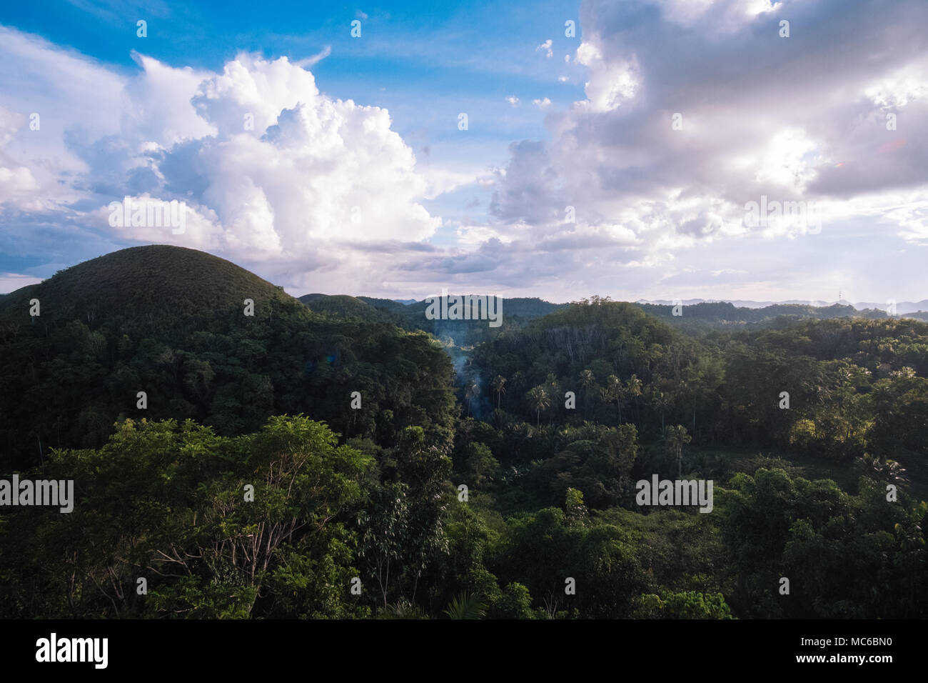 The Chocolate Hills are a geological formation in the Bohol province of ...