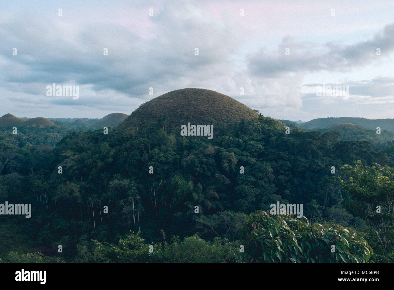 The Chocolate Hills are a geological formation in the Bohol province of ...