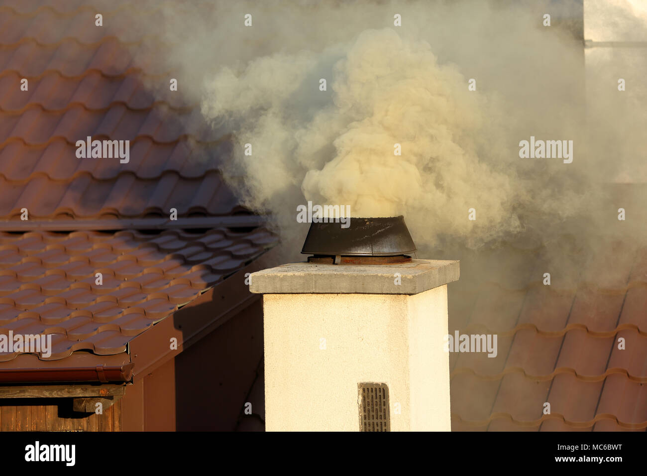 Chimney Smoke Cottage High Resolution Stock Photography and Images - Alamy