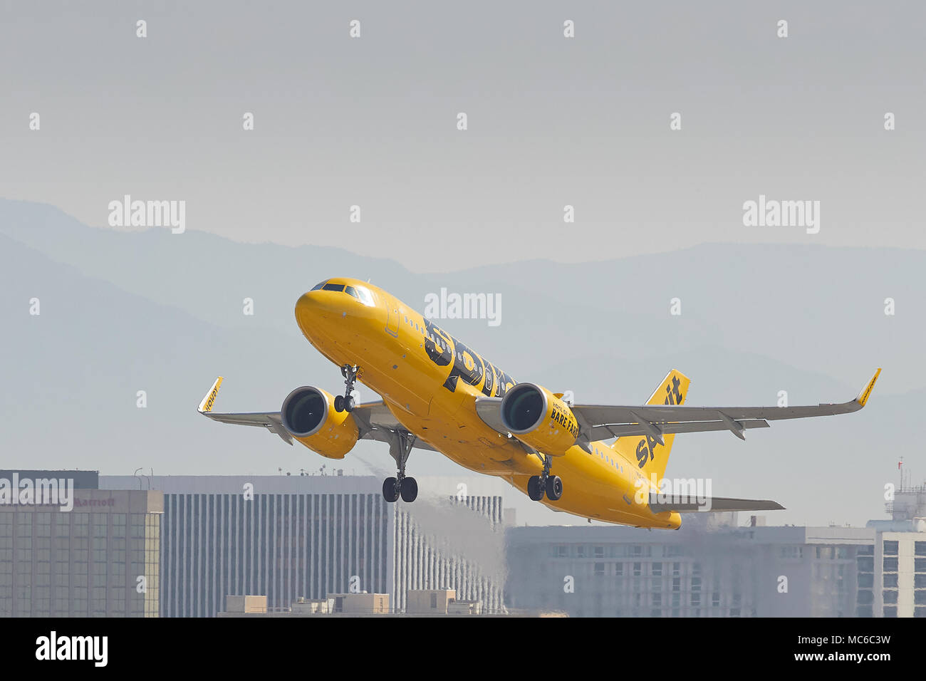 New Generation Spirit Airlines Airbus A320neo Passenger Plane Taking ...