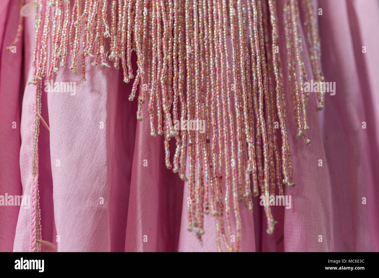 detail of a dance costume for sale in Istanbul's Grand Bazaar Stock ...