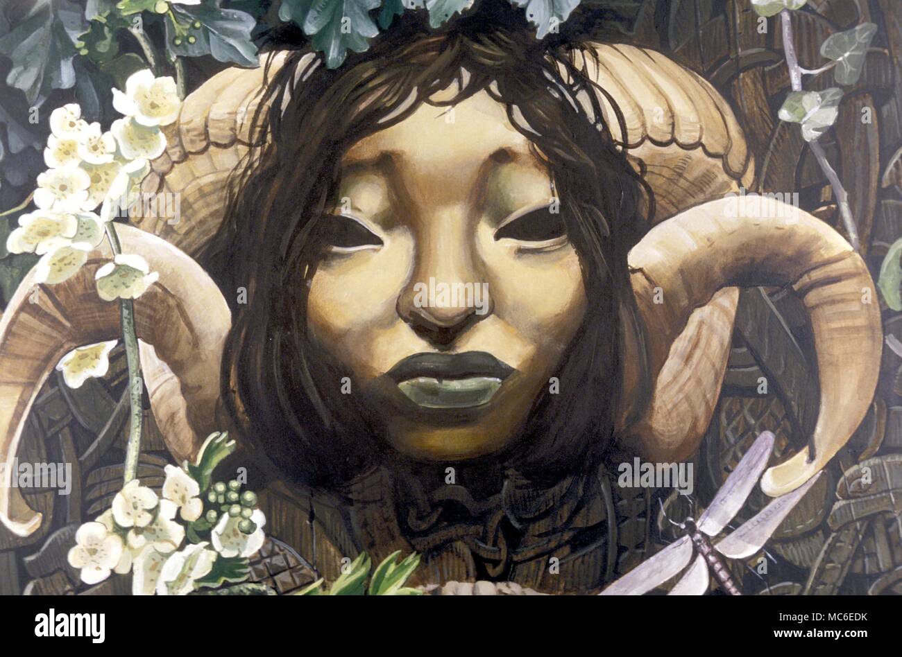 Celtic pagan by Gordon Wain Stock Photo - Alamy