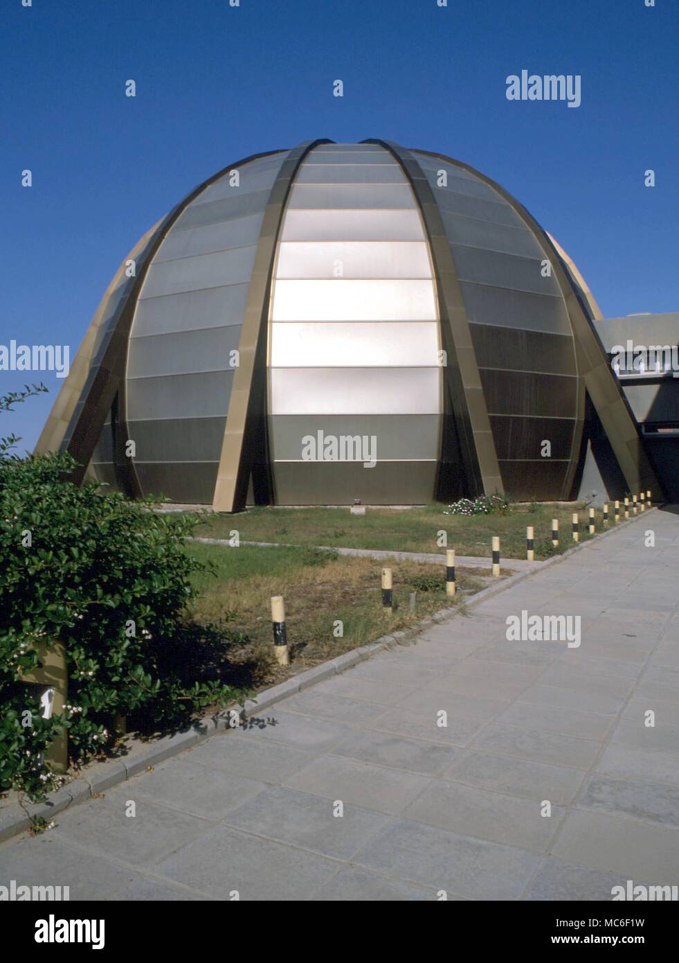 OBSERVATORIES - The modern planetarium (exterior) in Kuwait Stock Photo ...