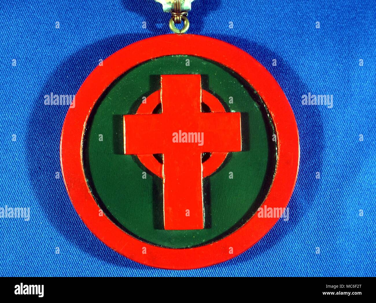 ROSICRUCIAN - ROSY CROSS SYMBOL From a copllection of magical symbols ...