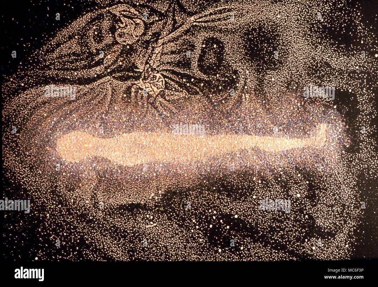 Astral A visualisation of the astral body of the human, hovering in ...