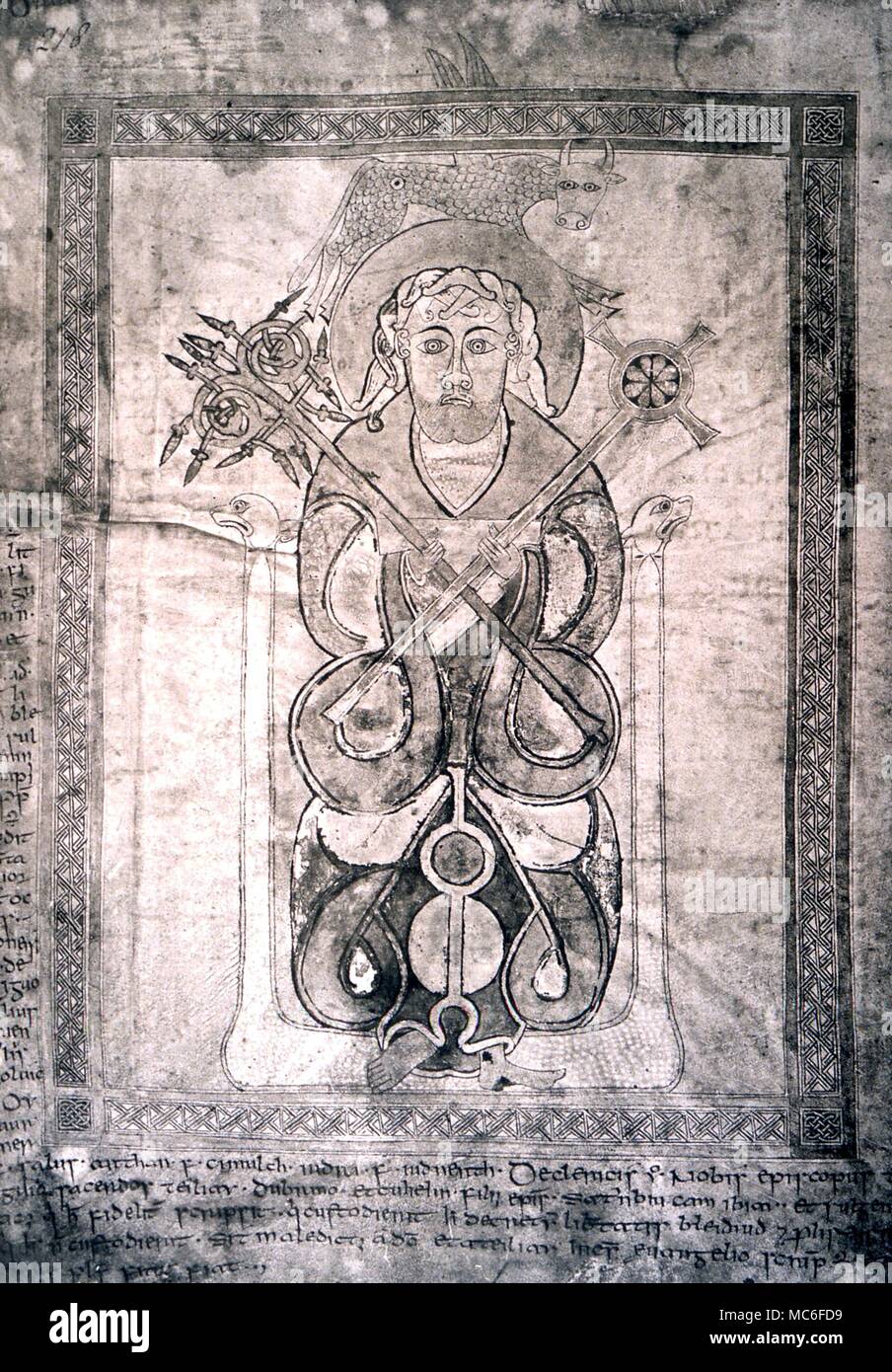 CHRISTIAN - Gospelof St Chad. The Gospel of St Chad, c. 700 AD St Luke ...