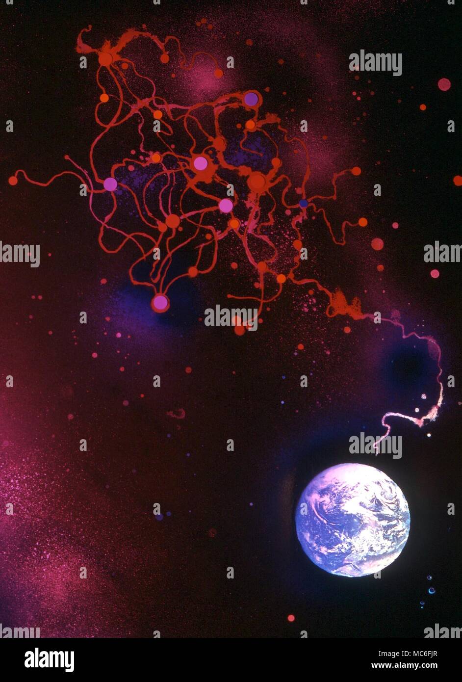 PLANETS - EARTH 'Creation Image' of Earth, with the Boehmian (Bohemian ...