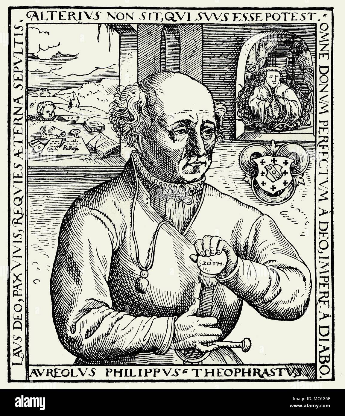 Paracelsus portrait hi-res stock photography and images - Alamy