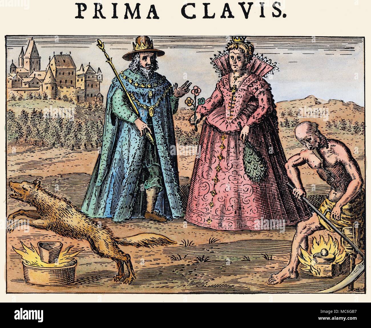 ALCHEMY - TWELVE KEYS - KING - QUEEN - WOLF The First Key of Basil ...