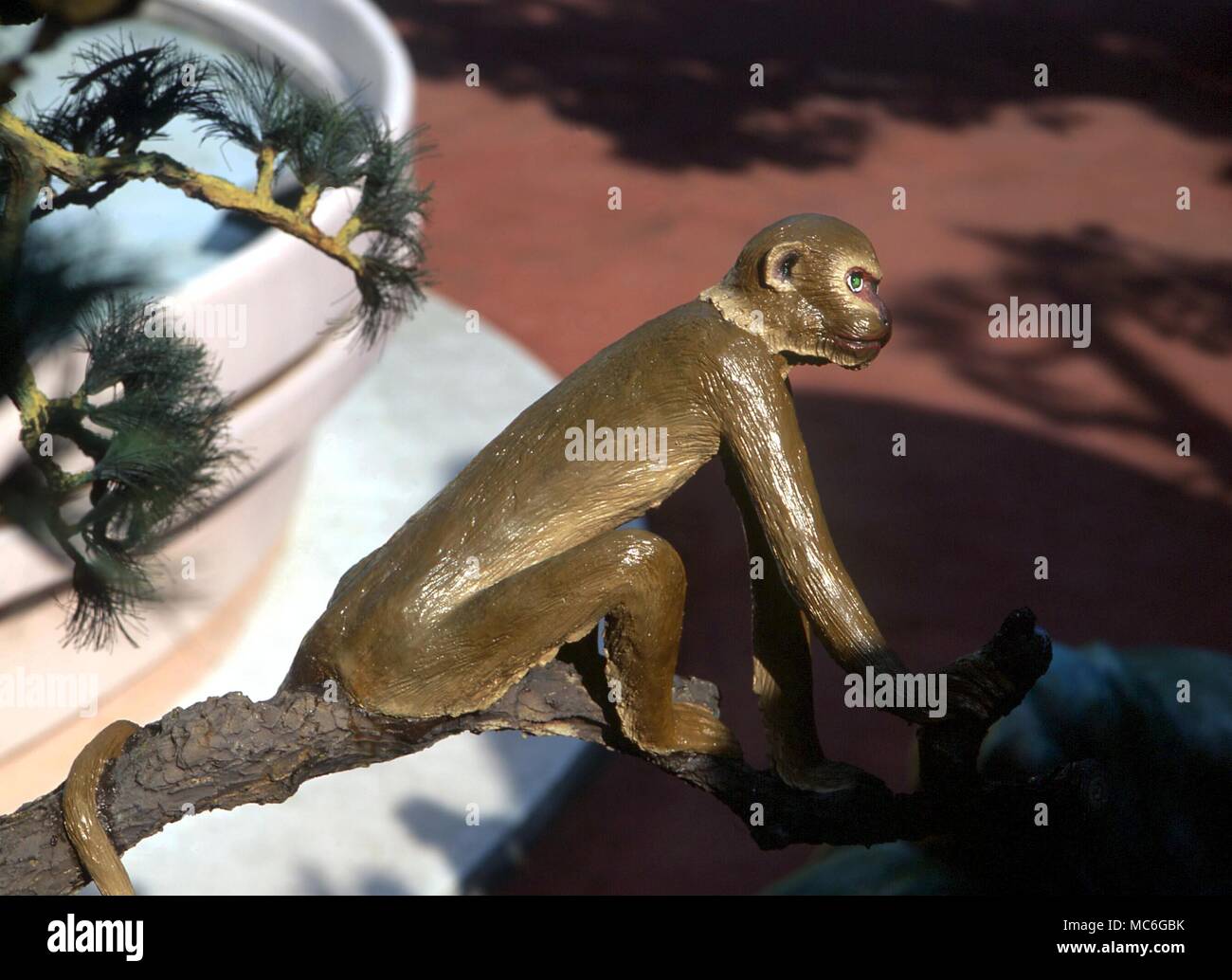 ANIMALS Monkeys from among the Chinese mythological subjects in Haw Par ...