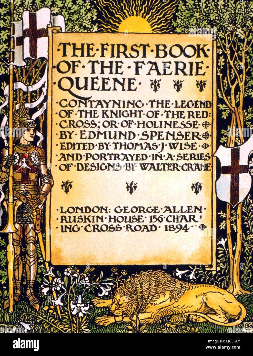 Illustration by walter crane hi-res stock photography and images - Alamy
