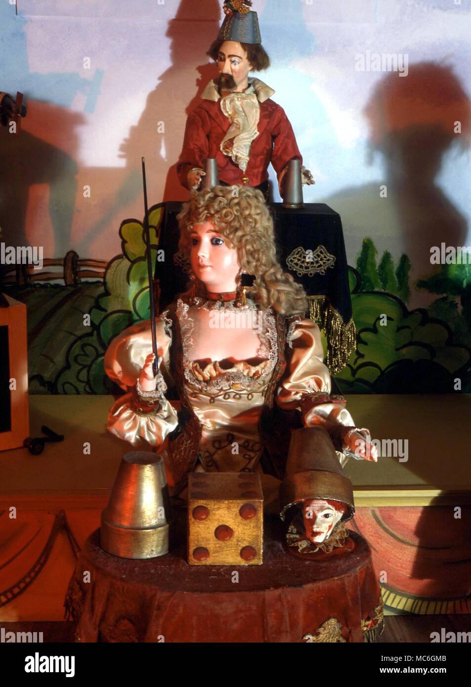 Lady magician automaton by Roullet and Decamps, c. 1880. When the cups ...