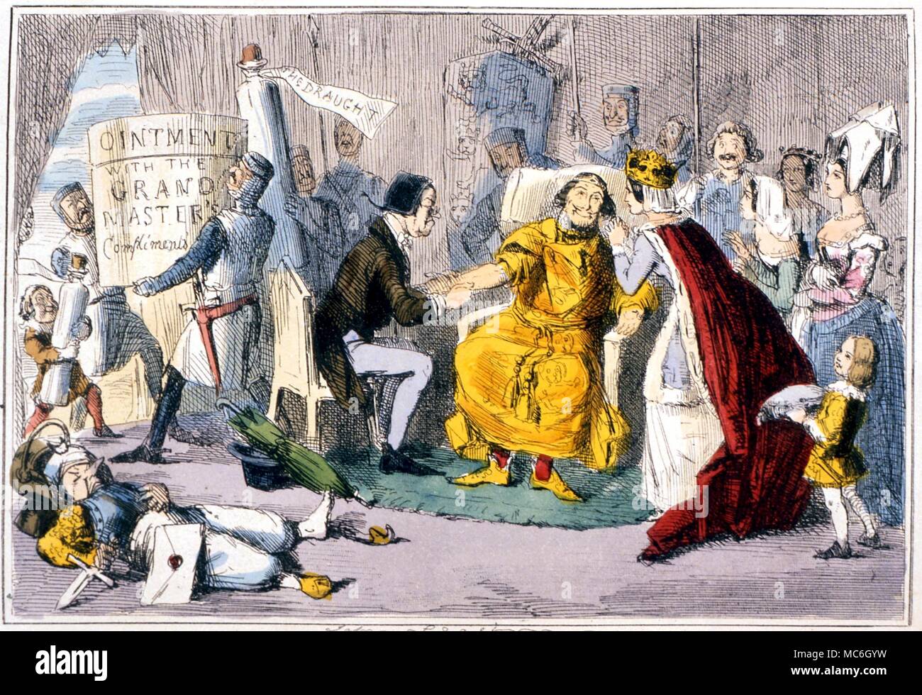 Comic history of england hi-res stock photography and images - Alamy