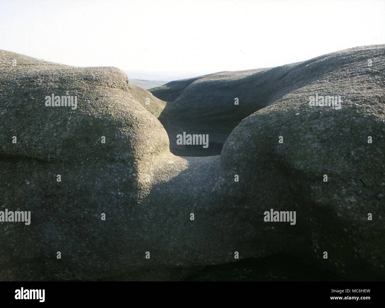 Ley Lines. The Doubler Stones on Ilkley Moor, Yorkshire. These stones ...