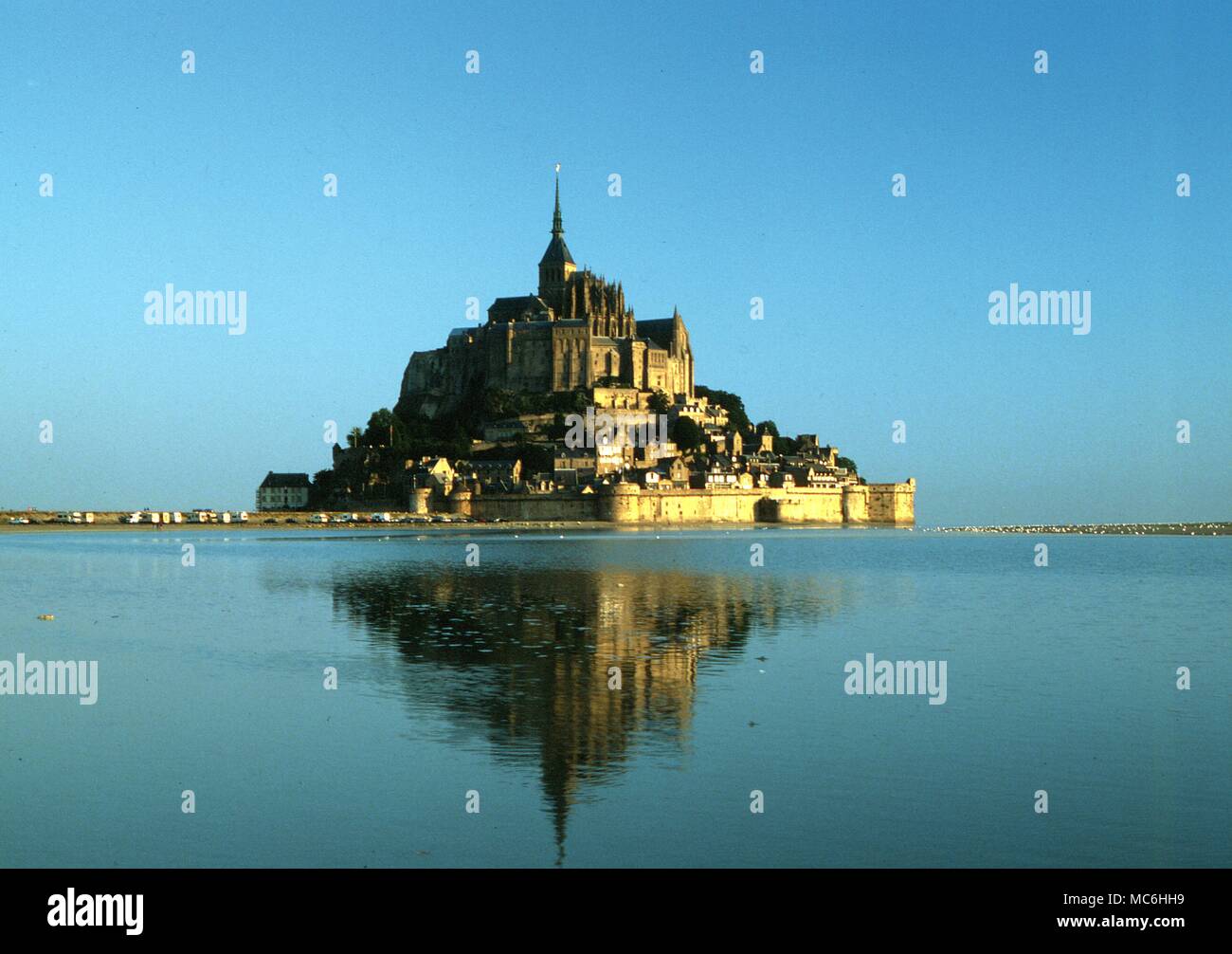 Ley Lines. Mont St Michel in Normandy is one of the loci in the chain ...