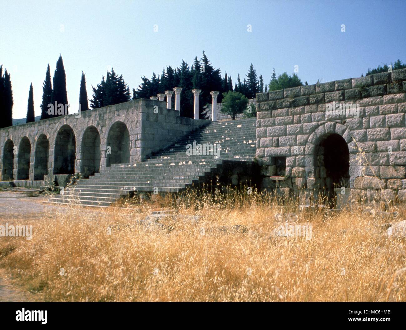 The incubation centre and hospital at Cos in Greece is built on a vast ...