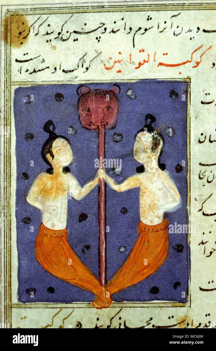 Astrology Zodiac Signs Gemini Arabic image of the zodiacal sign Gemini ...