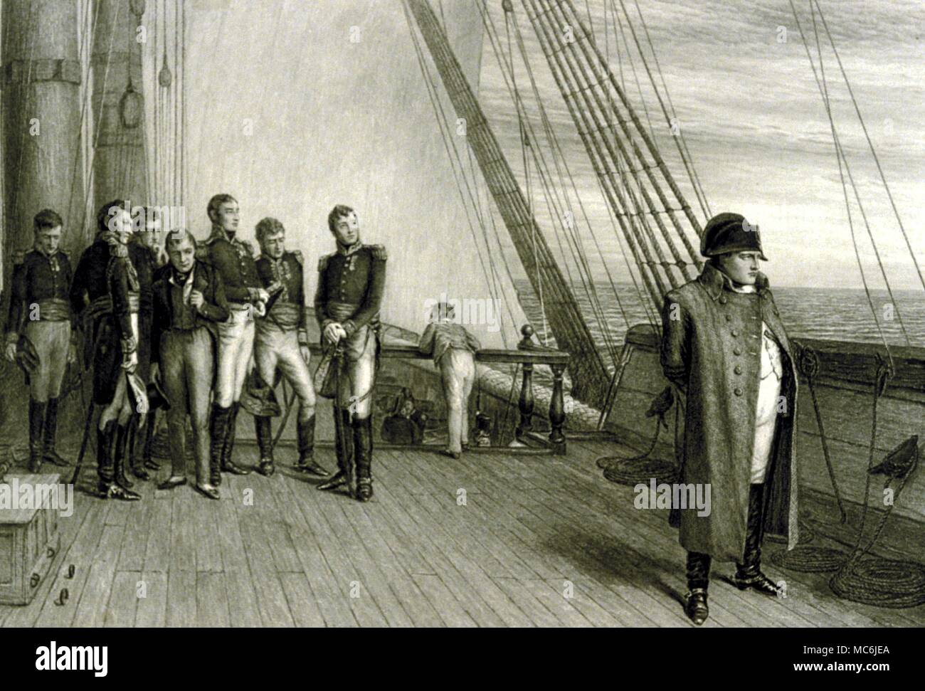 Napoleon in exile hi-res stock photography and images - Alamy