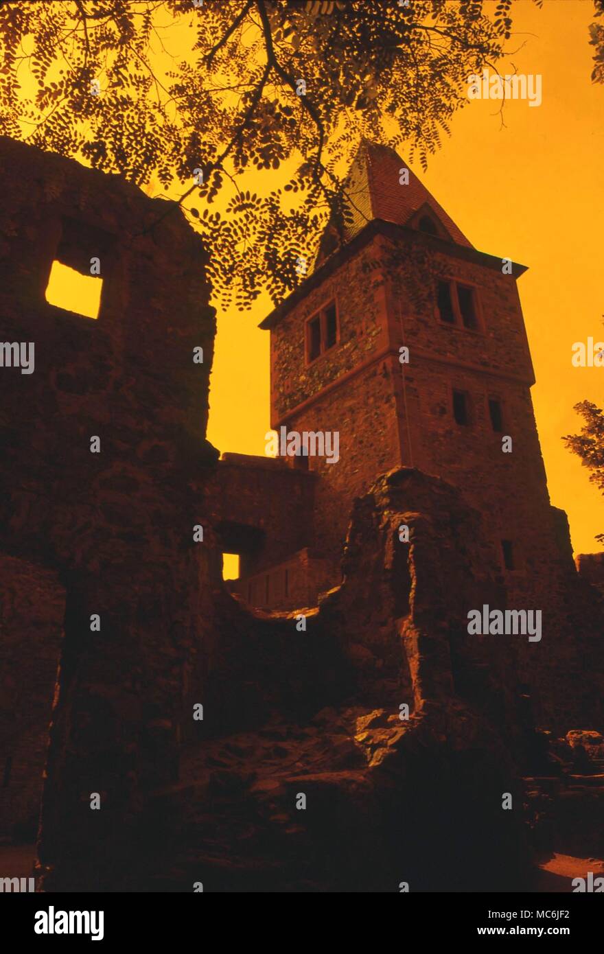 ALCHEMY - Frankenstein Castle, on the Burg near Darmstadt. It was here ...