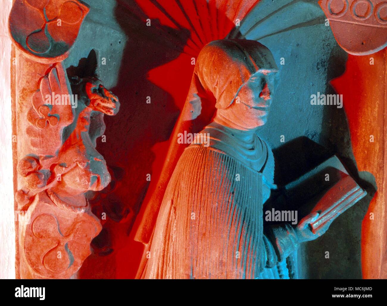 FRANKENSTEIN - Effigy of Irmel von Cleen, wife of Hans von Frankenstein ...