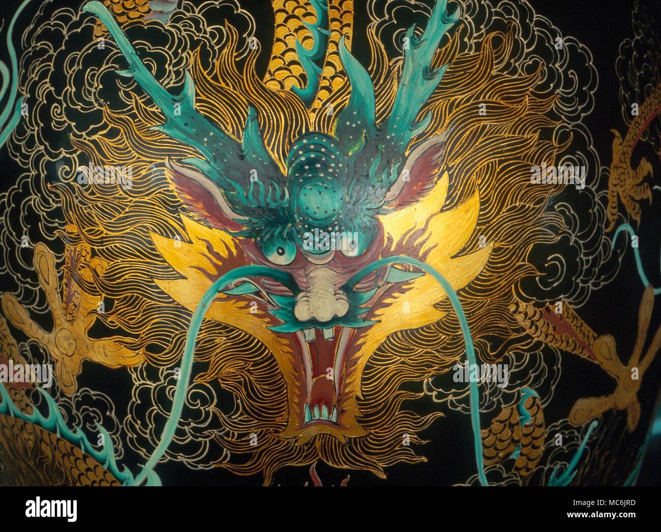 Medium Minecraft Coiling Dragon