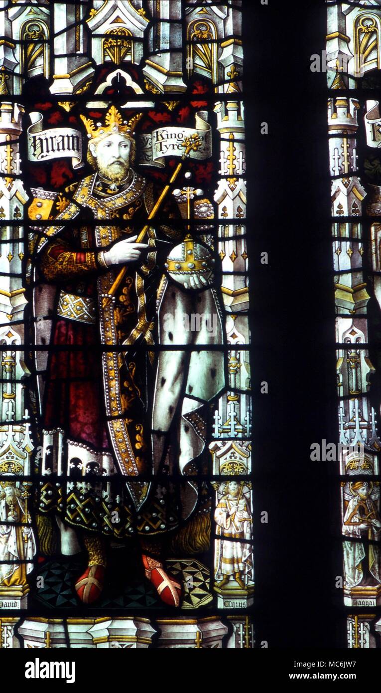 King hiram hi-res stock photography and images - Alamy