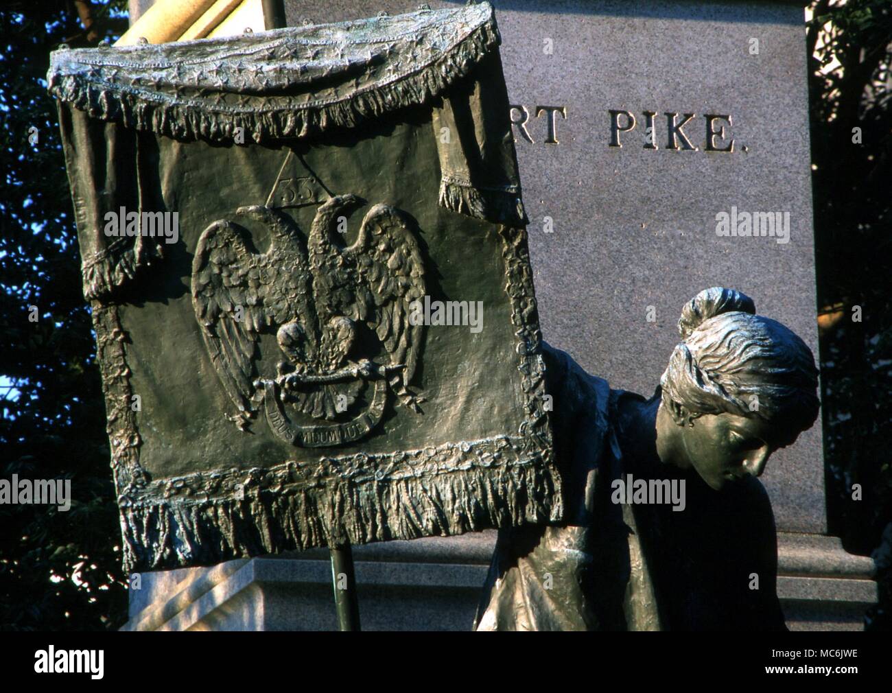 MASONIC - BANNER OF SCOTTISH RITE. Banner of the Scottish Rite, in the ...