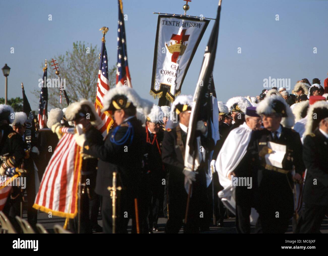 MASONIC - KNIGHTS TEMPLAR. The Easter gathering of the Masonic Knights ...