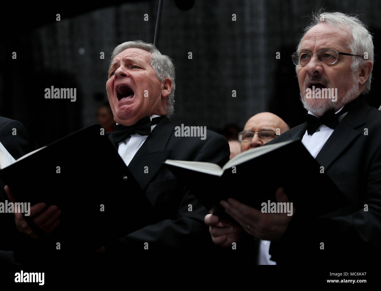 Members of Our Lady's Choral Society and The Dublin Handelian Orchestra ...
