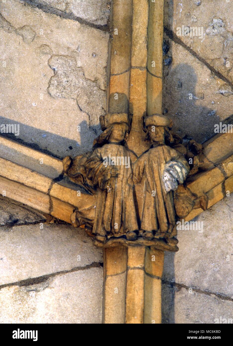 Astrology Zodiacal Signs Gemini on the Fitzjames Arch in Merton College ...